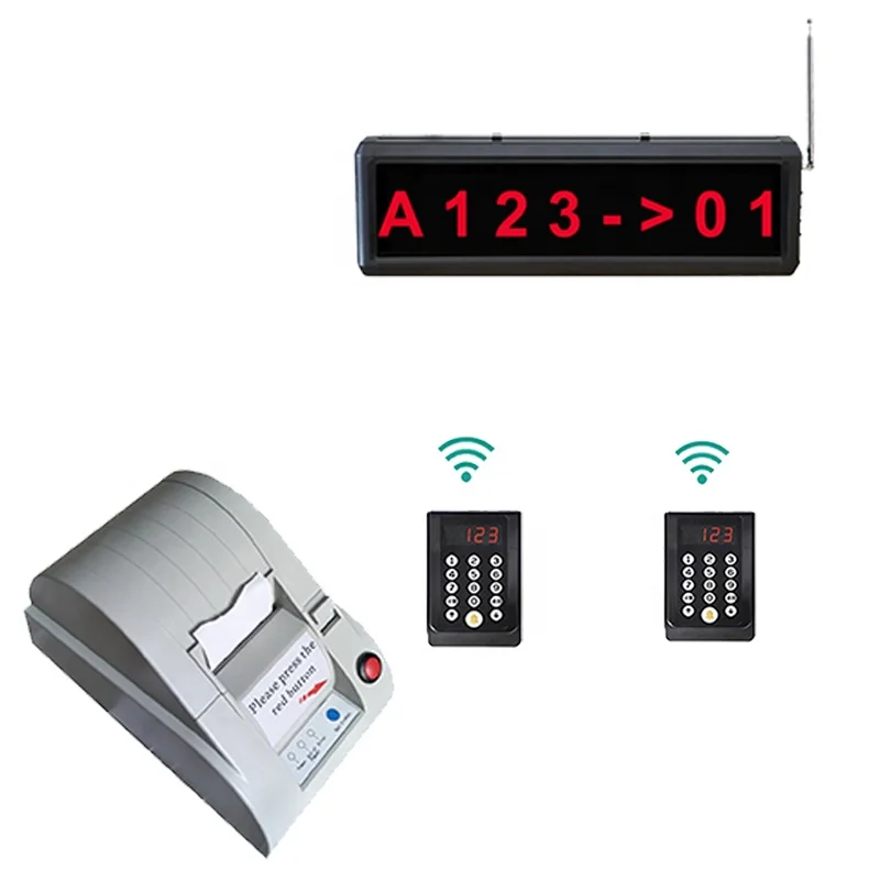 Bank,Hospital Automatic Queuing System Kiosk,Touch Screen Ticket ...