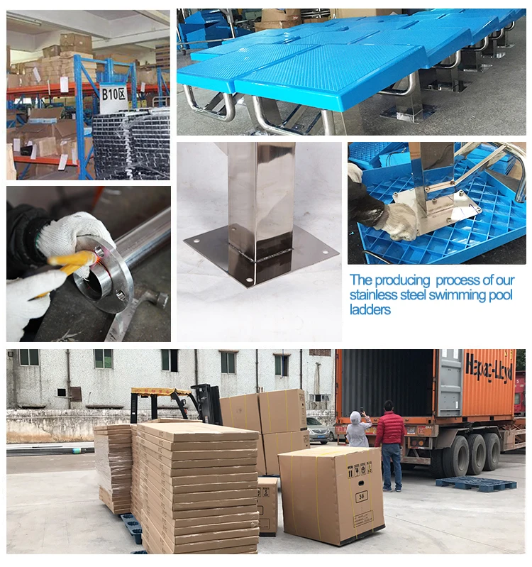 Two Steps Stainless Steel Fina Standards Portable Pool Starting Block