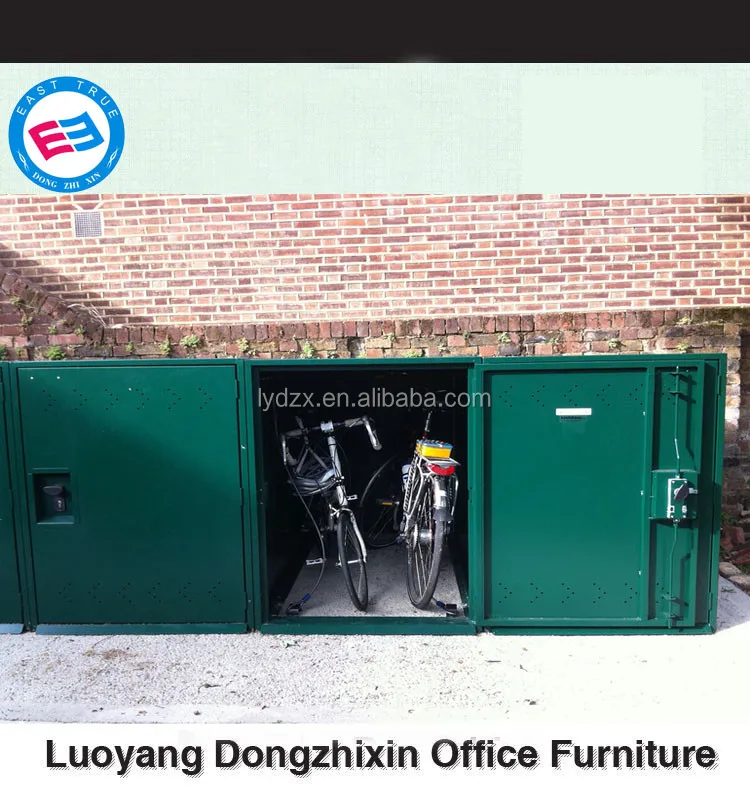 Secure Your Bicycle with DZX Outdoor Steel Bike Lockers