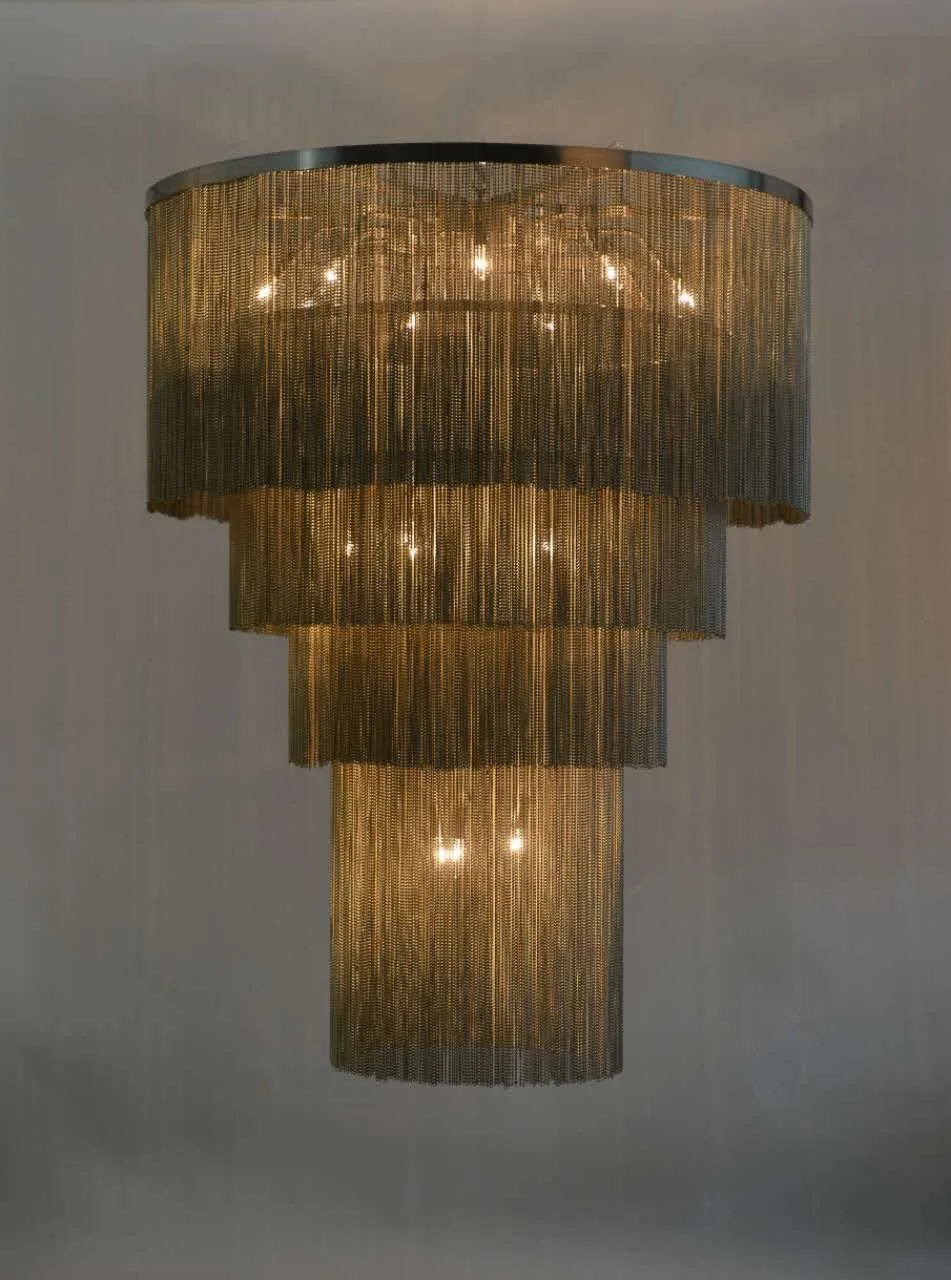 Decorative Metal Aluminum Chains For Hanging Lamp - Buy Aluminum Chain ...