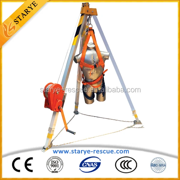 Fall Arrest And Recovery Systems Tripod Rescue System - Buy Tripod ...