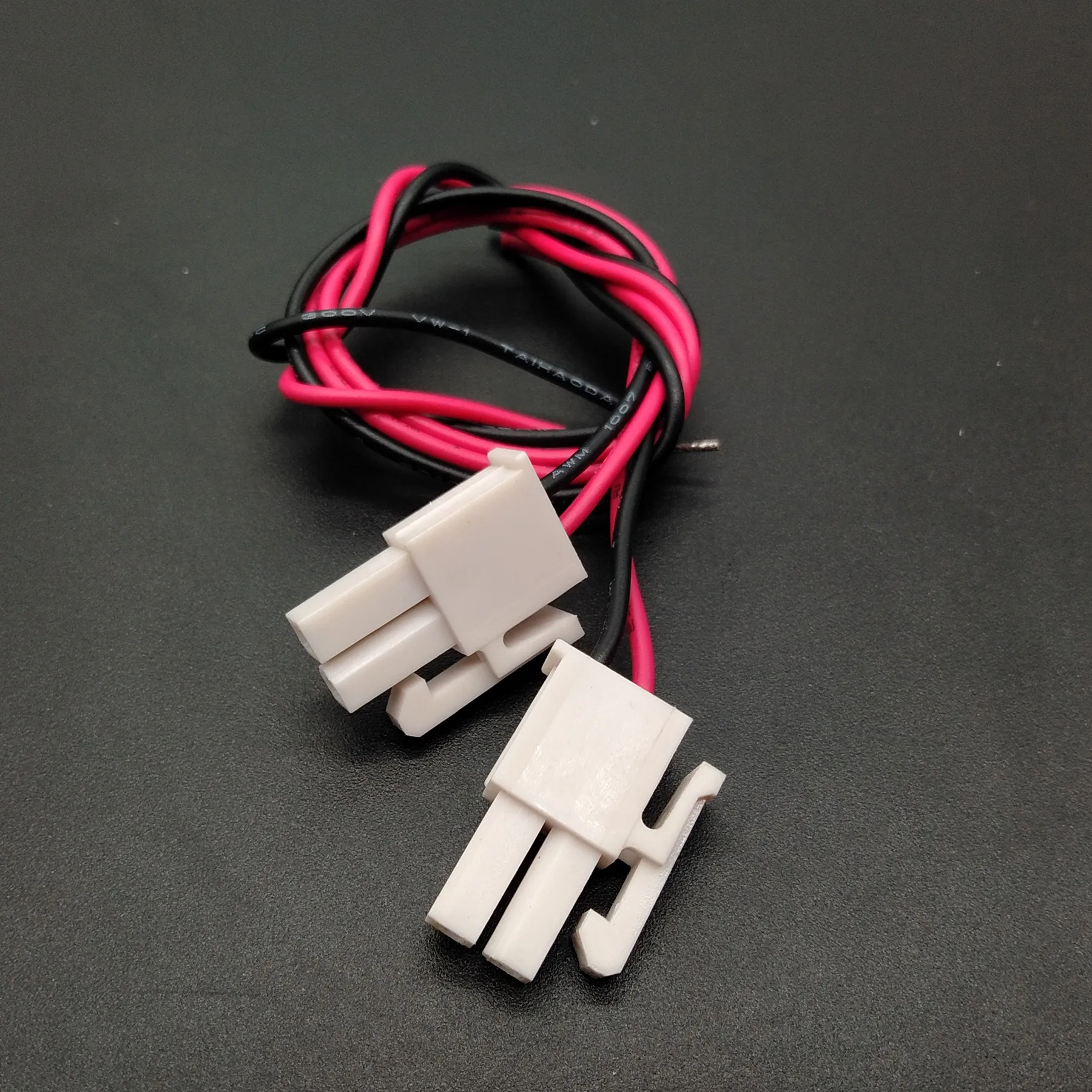 AWM 2 Pin Male Female Connector Cable, Customized Length, Pitch 1.25mm ...