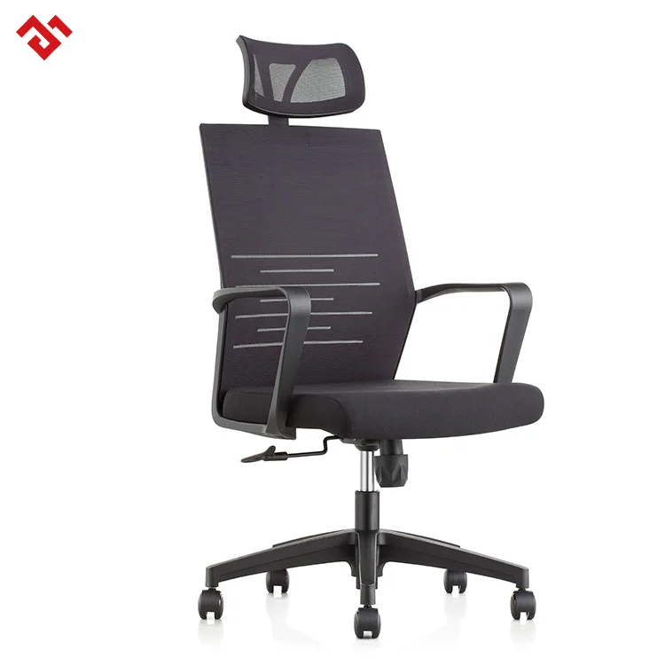 Modern High Back Mesh Computer Chair,Black Nylon Mesh Desk Office Chair ...