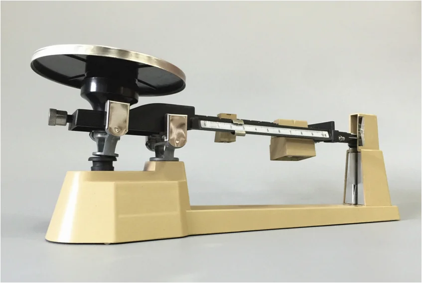 Top Loading Mechanical Triple Beam Balance With Stainless Steel Plate ...