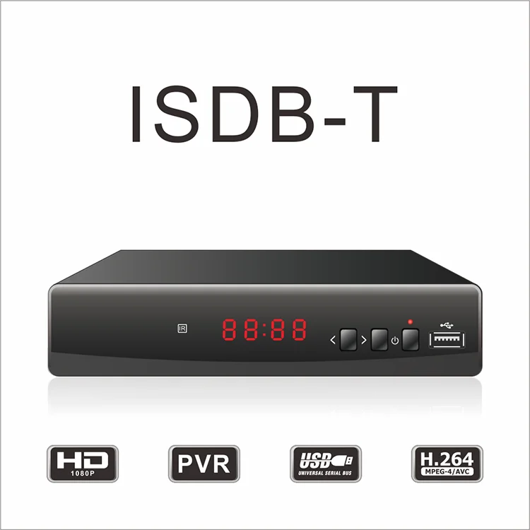 Hd Isdb-t Free To Air 1080p Set-top Box Mpeg4 Dvb-t2 - Buy Isdb-t To ...