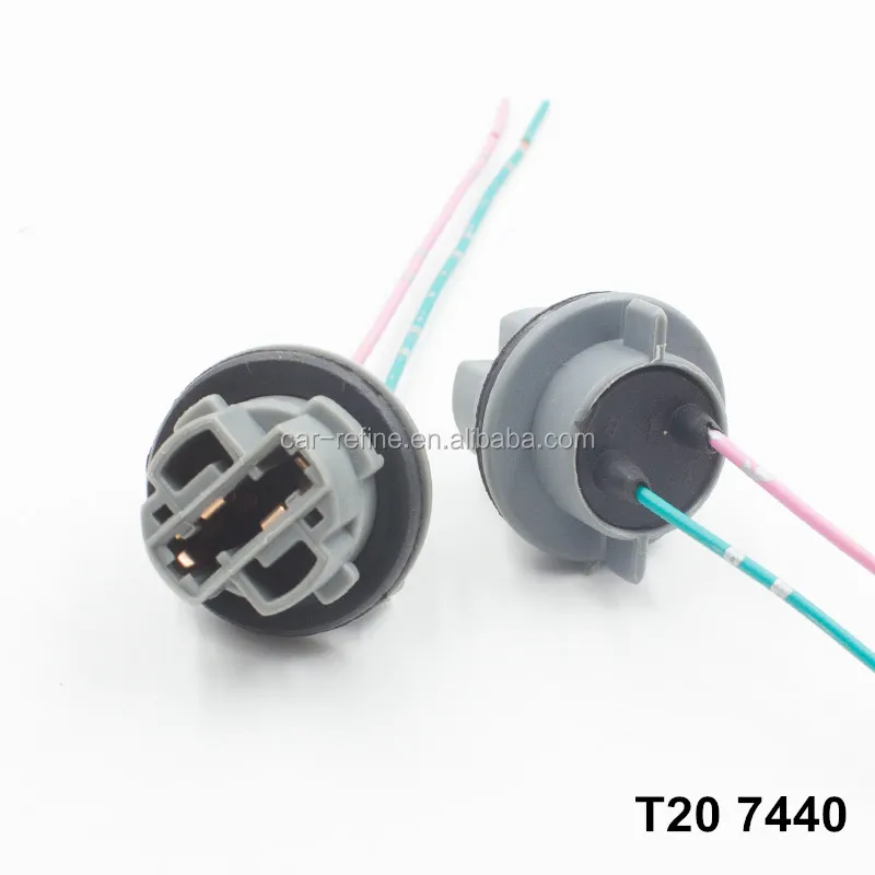 T20 7440 7443 W21/5W W21W Car Lamp Cable T25 3156 3157 Bulb