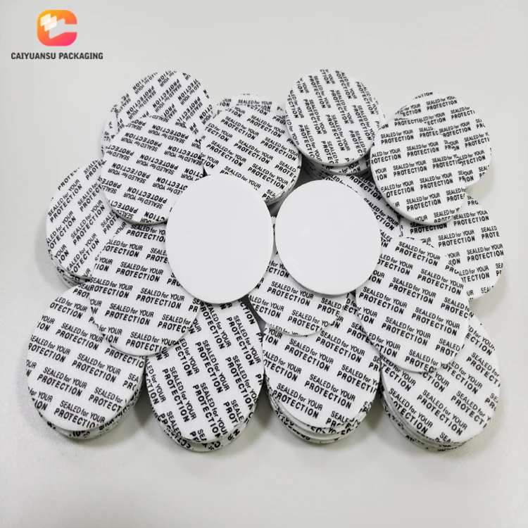 Pressure Sensitive Seal Bottle Cap - PS Foam Seal Liner