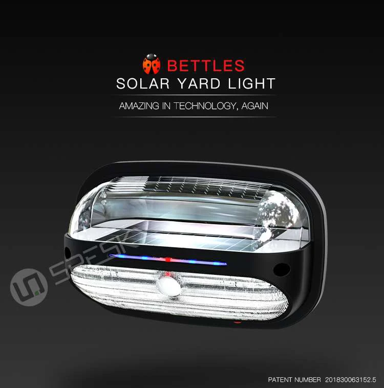 Fancy Wall Light Magnetic Solar Light With 3 Lighting Mode - Buy ...