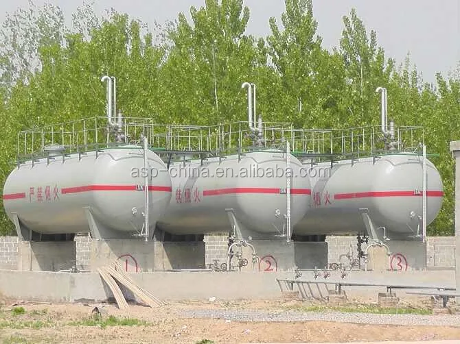 LPG Filling Station with 100m3 Storage Tank - Reliable & Efficient