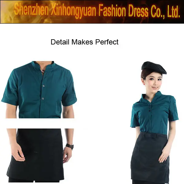 Custom Bar Bartender Uniform - Buy Bar Bartender Uniform,Bartender ...