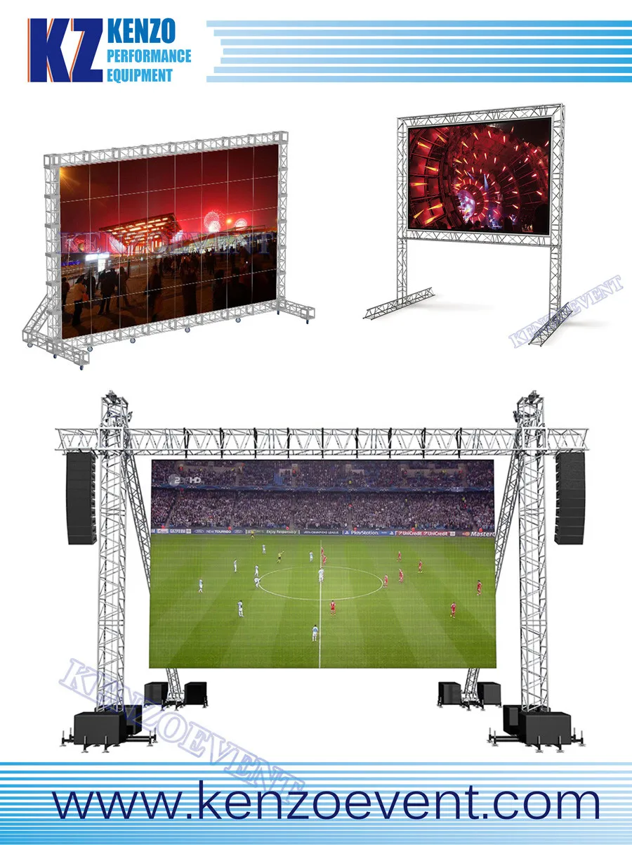Outdoor LED Screen Truss Stand - Durable & Versatile