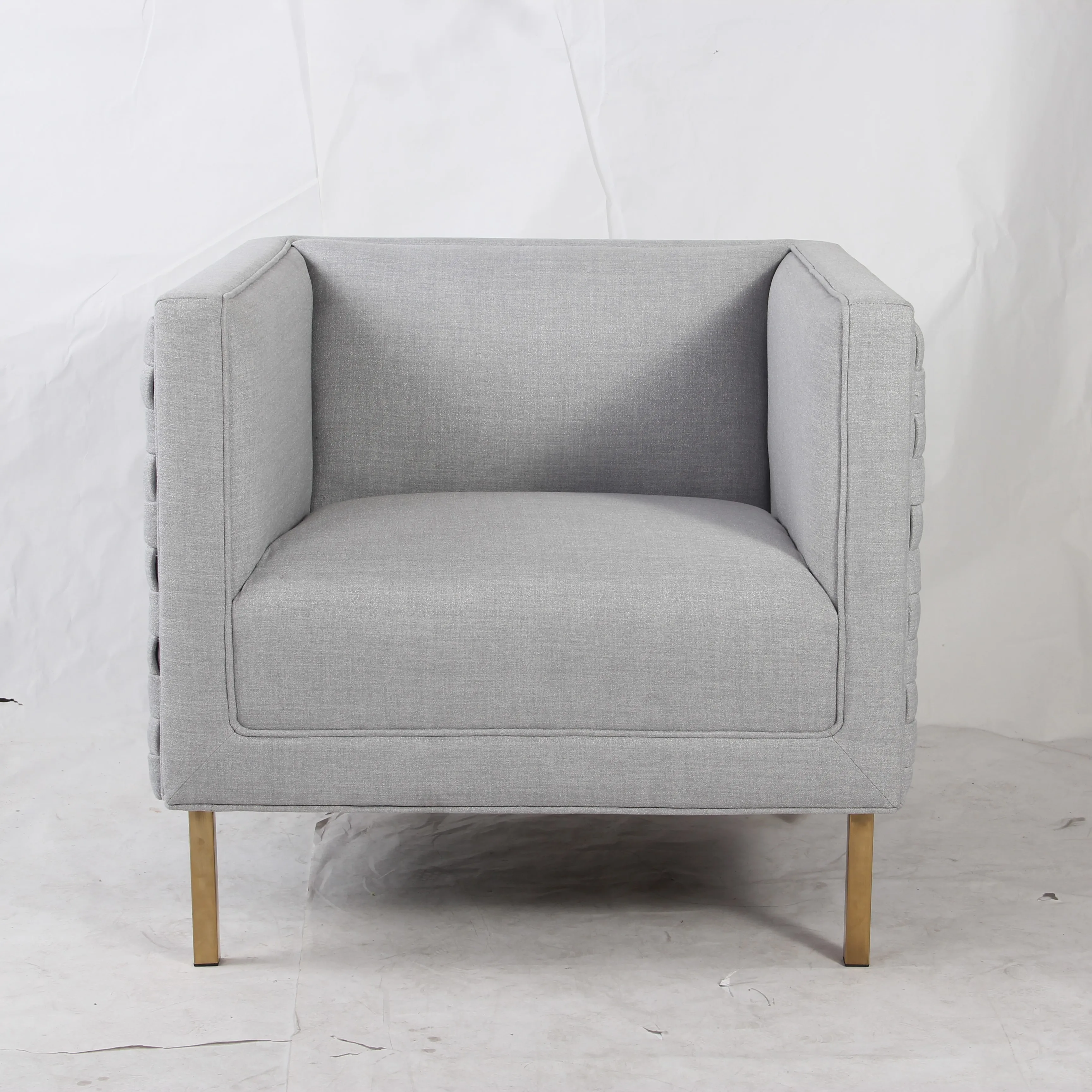 Factory Price Single Seat Club Chair,Top Grain Leather Black Club Chair ...