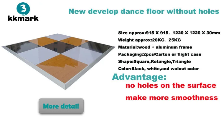 LED Starlie Dance Floor - Acrylic Platform for Weddings