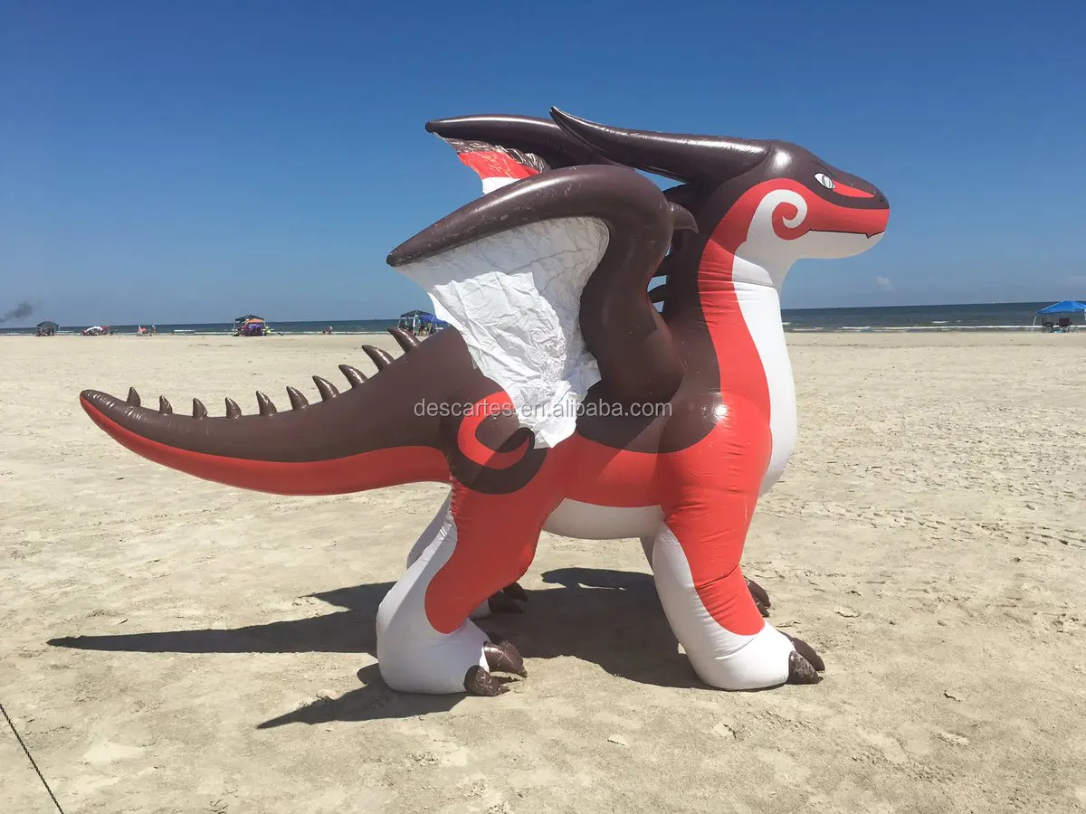 Cheap Giant Inflatable Red Dragon for Sale - High Quality