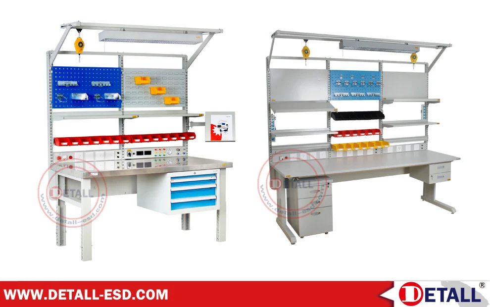 (detall) Height Adjustable Work Table For Metal Workshop - Buy Work ...