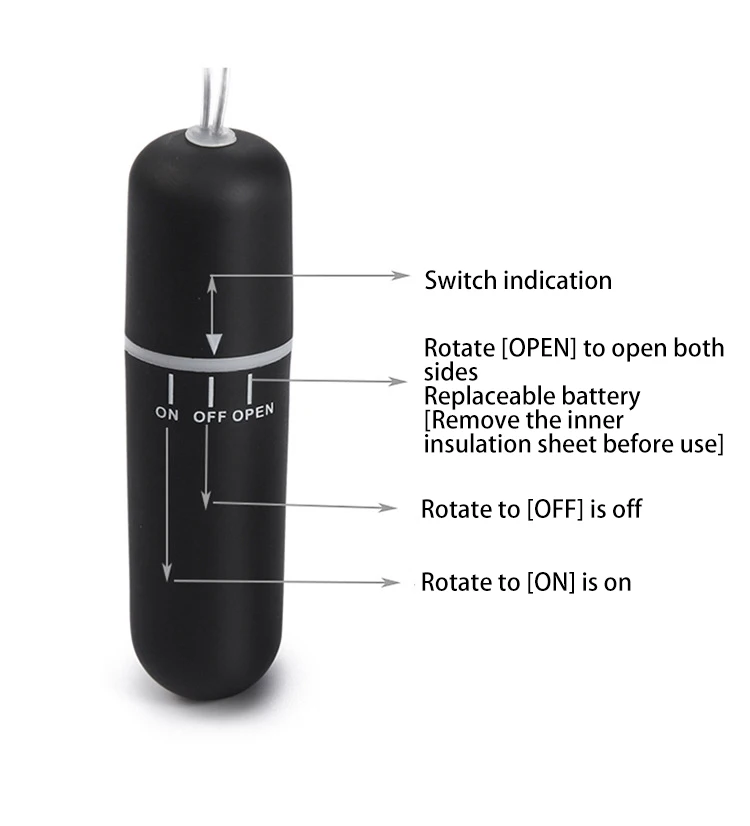 10 Speed Wireless Mini Bullet Vibrator Invisible Panty Clitoris ...