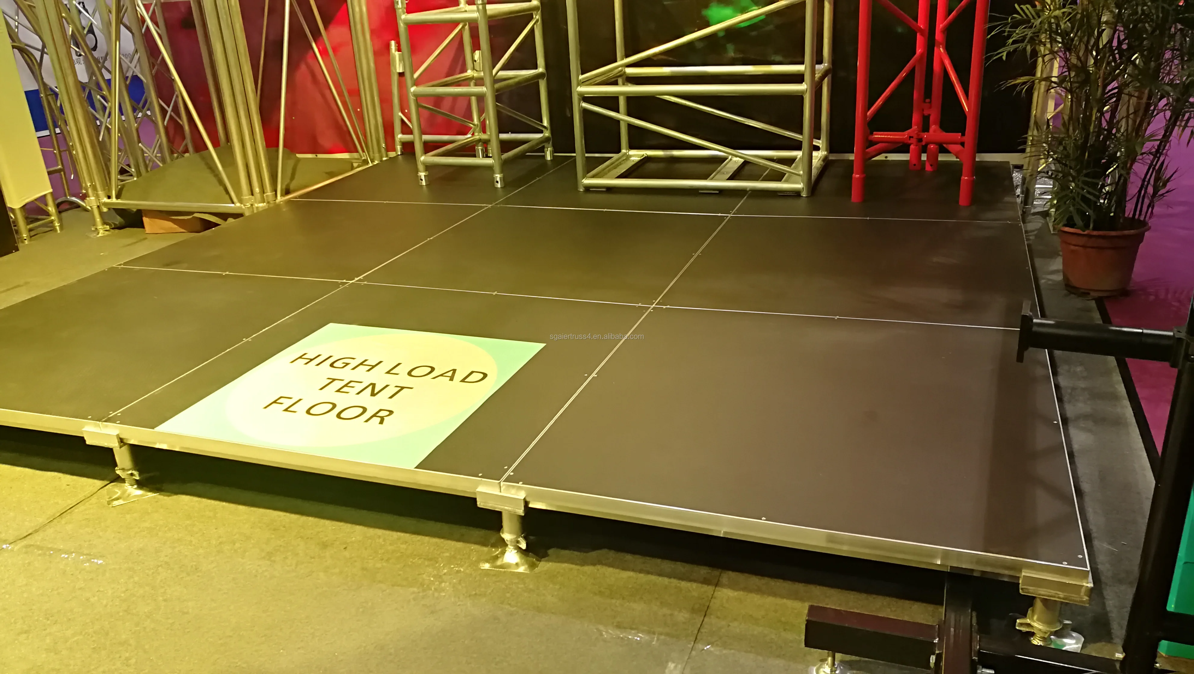 Portable Aluminum Retractable Stage Platform Podium - Buy Portable ...