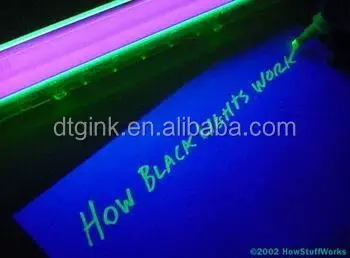Glow In The Dark Inkjet Printing Uv Invisible Fluorescent Ink - Buy Uv ...