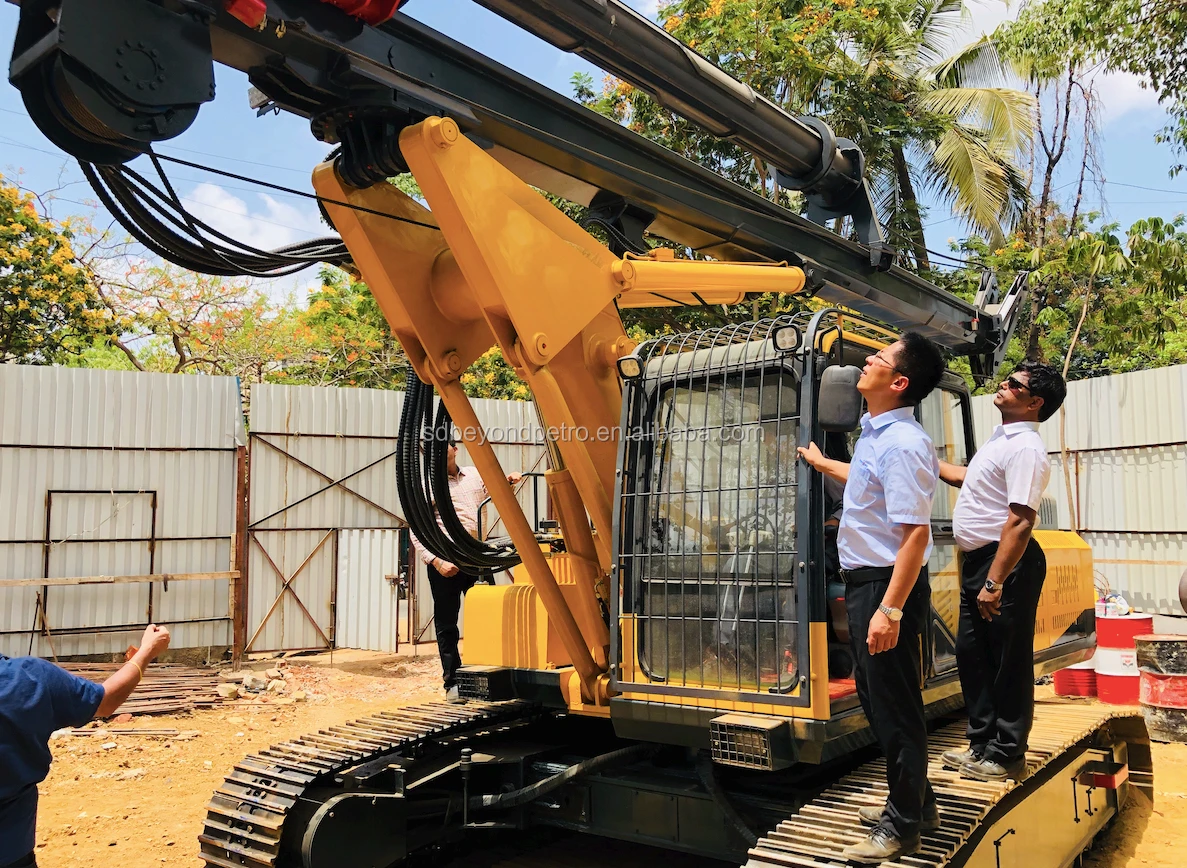 Hydraulic Rotary Tractor Mounted Piling Rig - Durable & Efficient