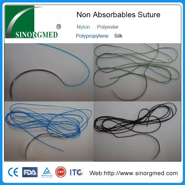 Chromic Catgut Absorbable Surgical Sutures/suture With Cheap Price ...