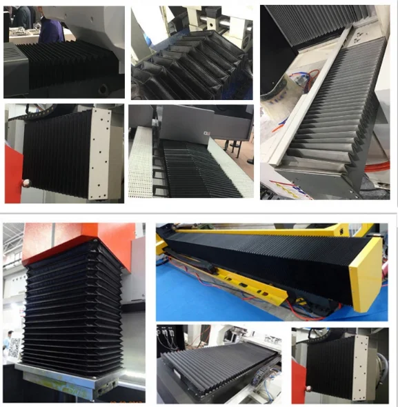 Flexible Retractable Safety Roll up Way Cover for CNC Tools