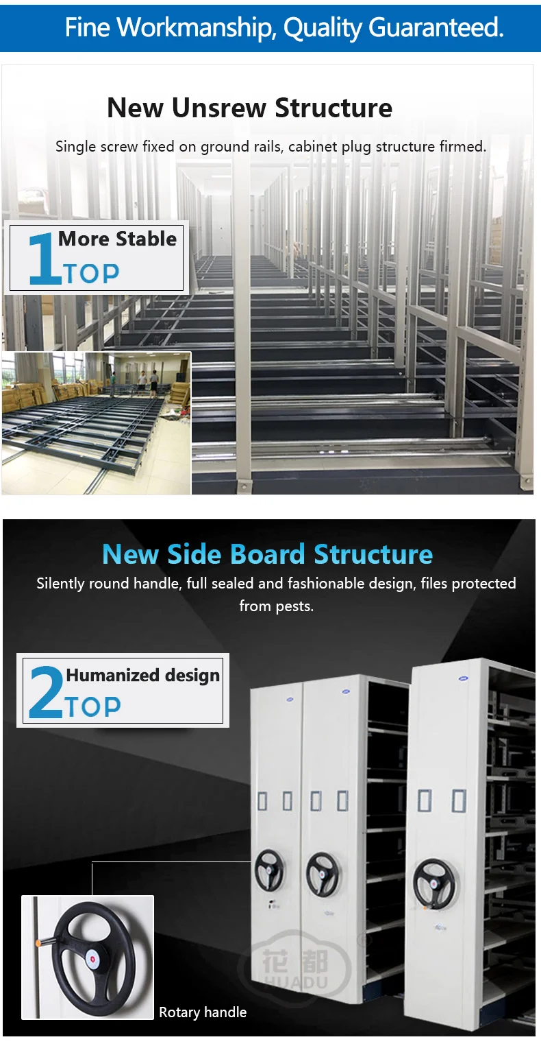Commercial Furniture Compactor Storage Shelving System Library Compact ...