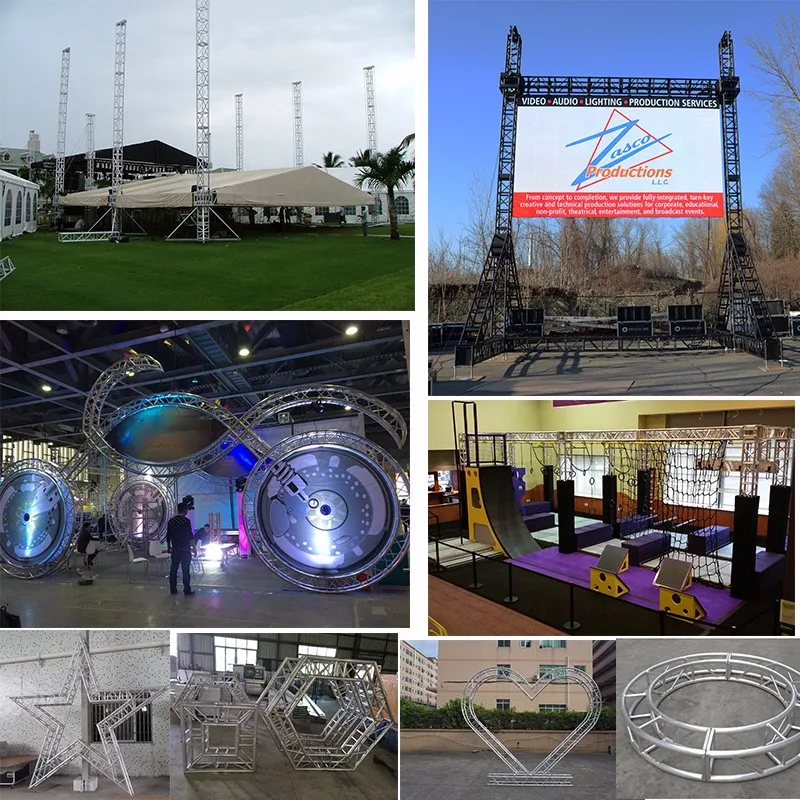 Tourgo Aluminum Stage Backdrop Background Truss for Wedding| Alibaba.com