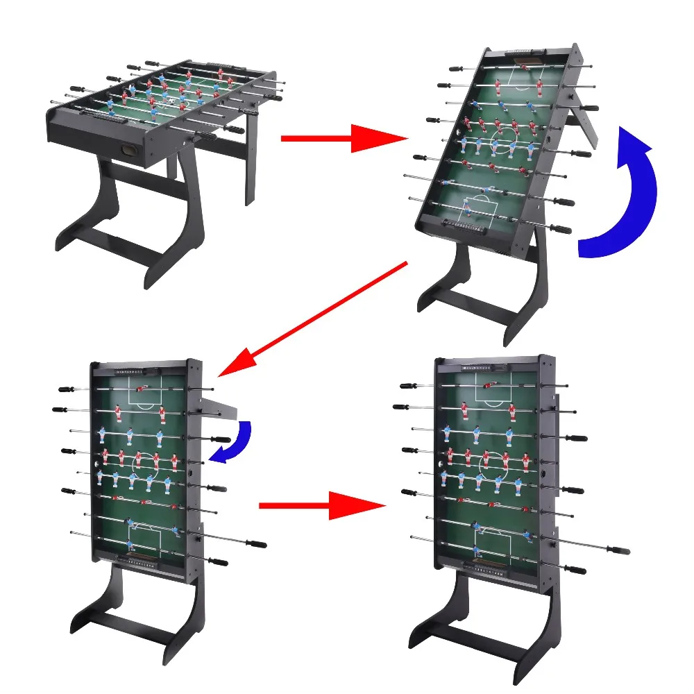 New Design Big Football Table Soccer Game Table Unisex Entertainment ...