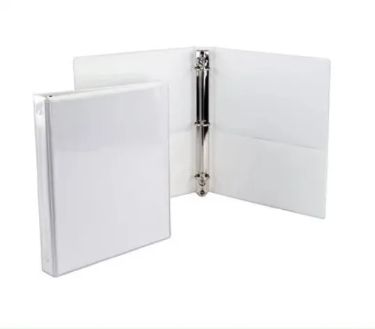 2 Inches Durable Vinyl Plastic 3 O Ring Binder - Customizable