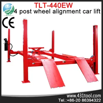 Tlt440ew Four Post Car Lift/ Short Drive-up Ramp - Buy Four Post Car ...