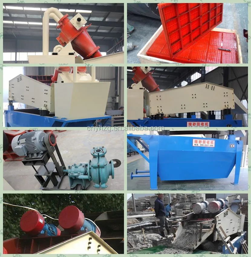 Fine Sand Recovery Collecting Machine Using After Sand Washing in Fine ...
