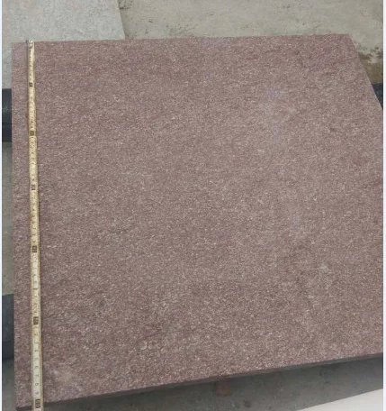 Beautiful Pink Granite Stone Park Pavers Landscape Stone Custom Kitchen ...