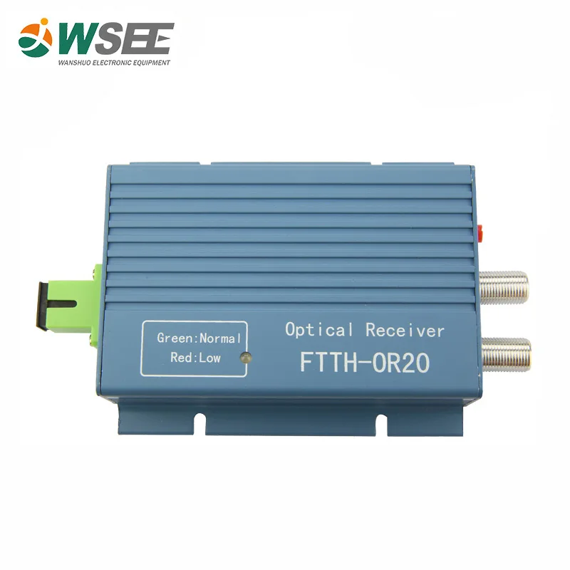 Fiber Optic To Rf Converter Mini Agc Ftth Catv Optical Receiver - Buy ...
