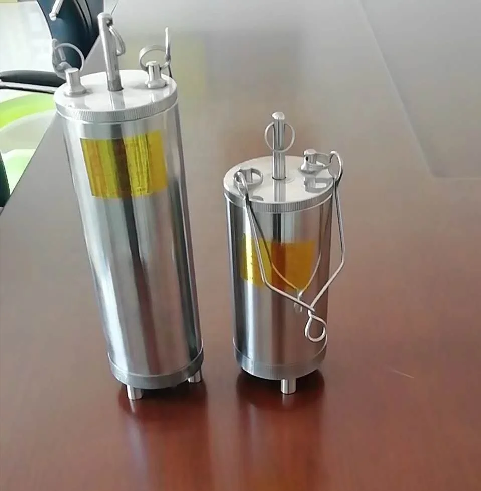 Stainless Steel 500ml 1000ml Oil Sampler,Bottom Type,Brass Material ...