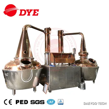 Fruit Wine Brandy Distilling Equipment Double Pot Distillation ...