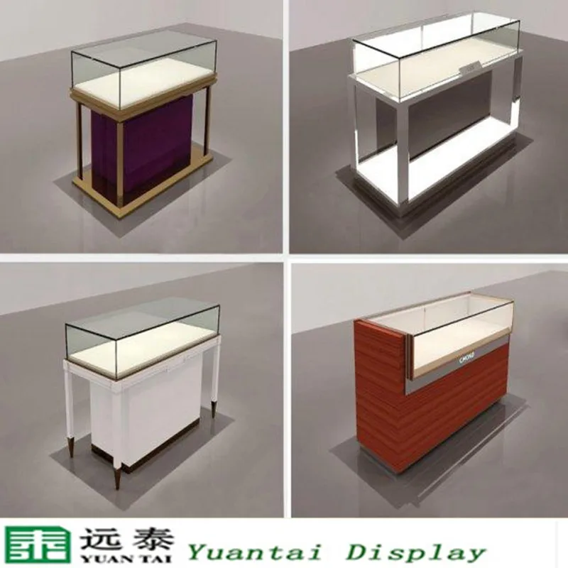 2017 Bespoke Top End Jewelry Shop Counter Table Design Jewelry Showcase ...