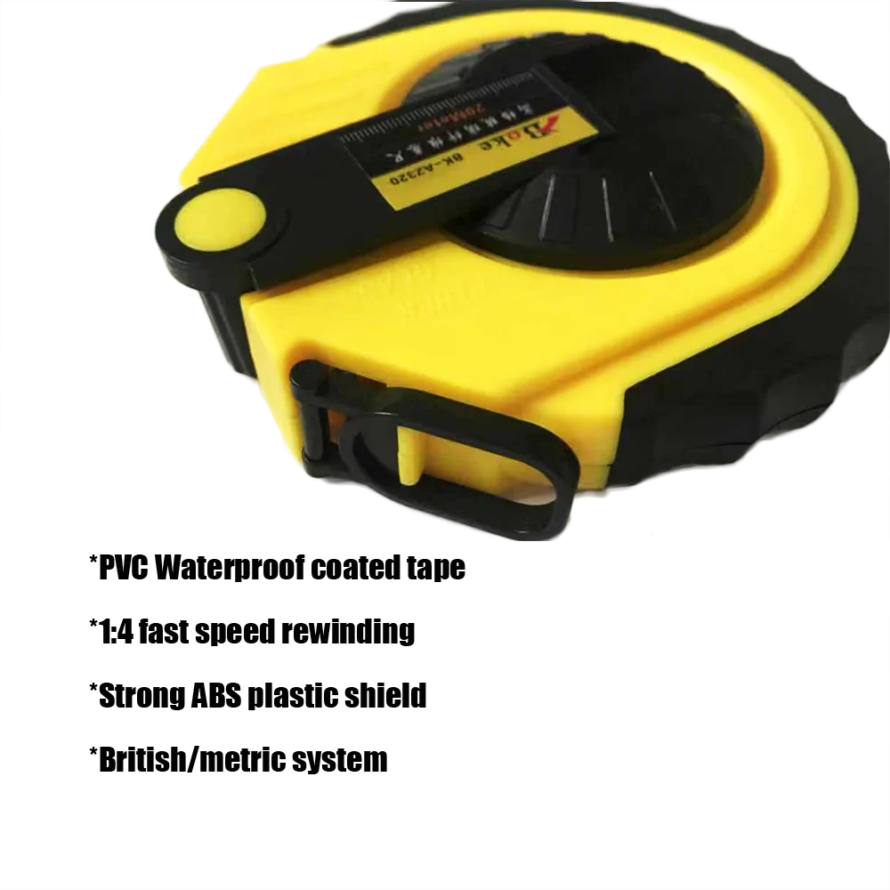 Extended Tape Measure - 20m, 30m, 50m Long Fiberglass Ruler