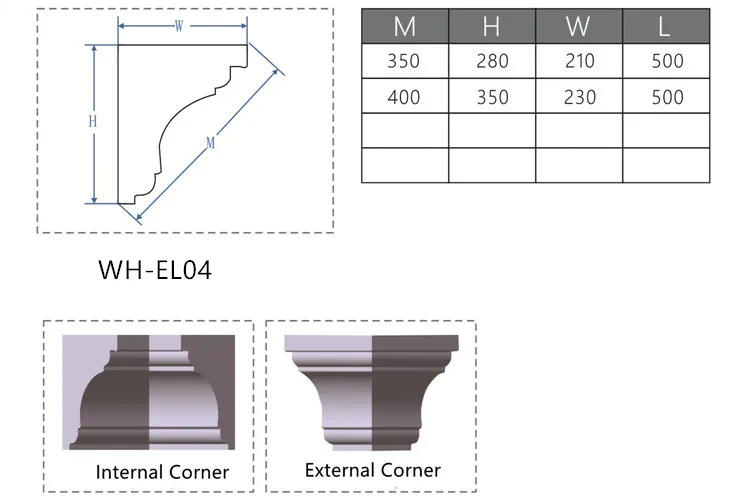 House Garden European Style Concrete Mold for Eaves| Alibaba.com