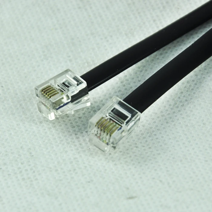 Telephone Patch Cord Rj11 Rj12 Cat3 Telephone Cable - Buy Rj11 ...