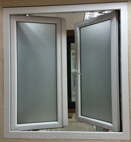 Frosted Glass Pvc Hurricane Impact Casement Window - Buy Hurricane ...