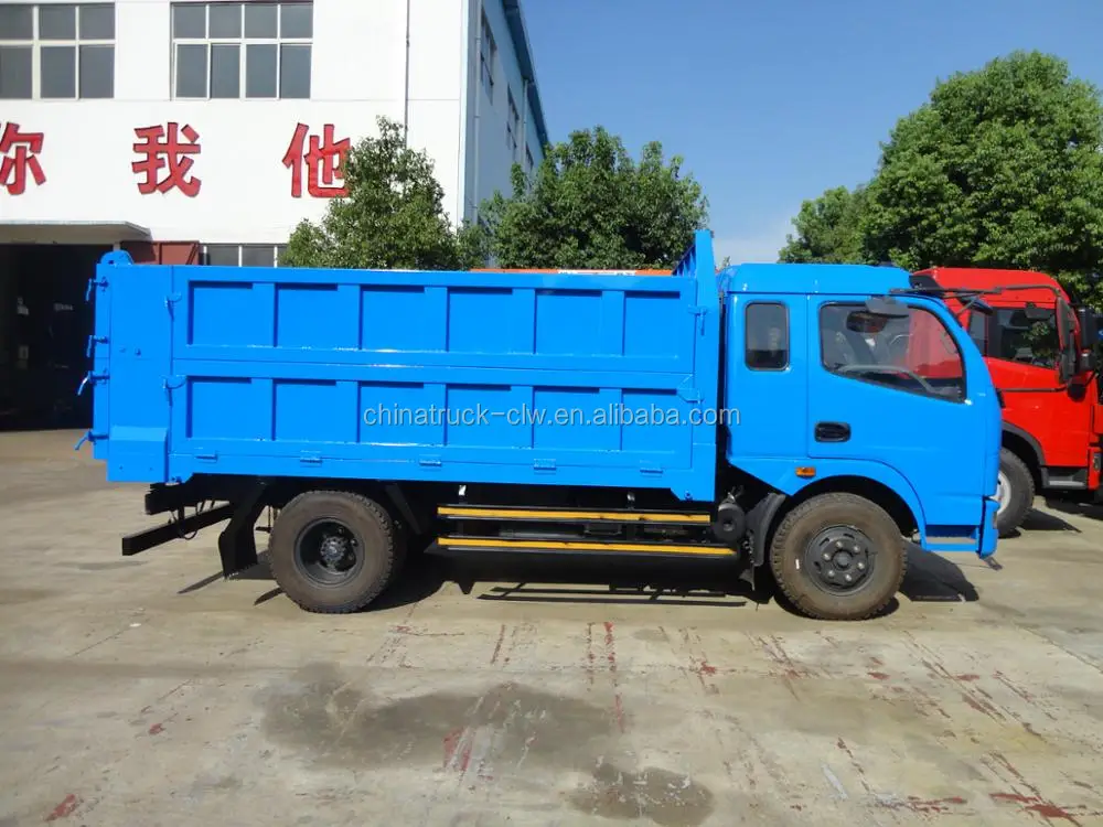China Made 6 Wheeler 4 Ton Dfac Dongfeng Small Dump Truck For Sale ...