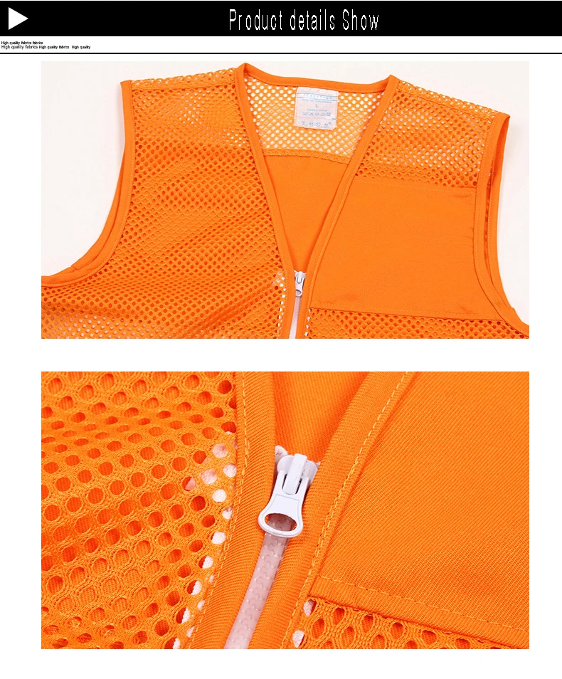 Unisex Mesh Fabric Vest - Perfect for Promotion & Marketing