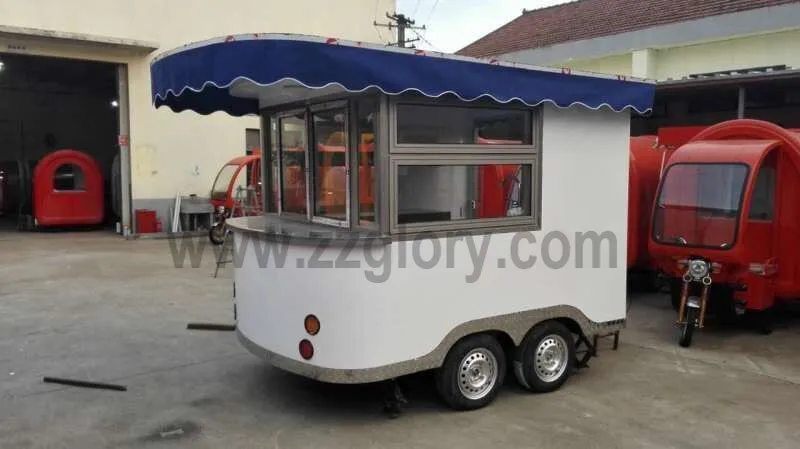 Mobile Food Kiosk - Perfect for Snacks and Coffee