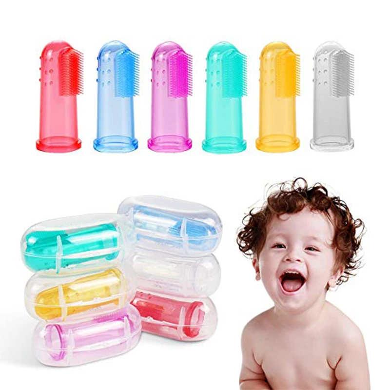 Wholesale Soft Silicone Baby Finger Toothbrush - Wellbest