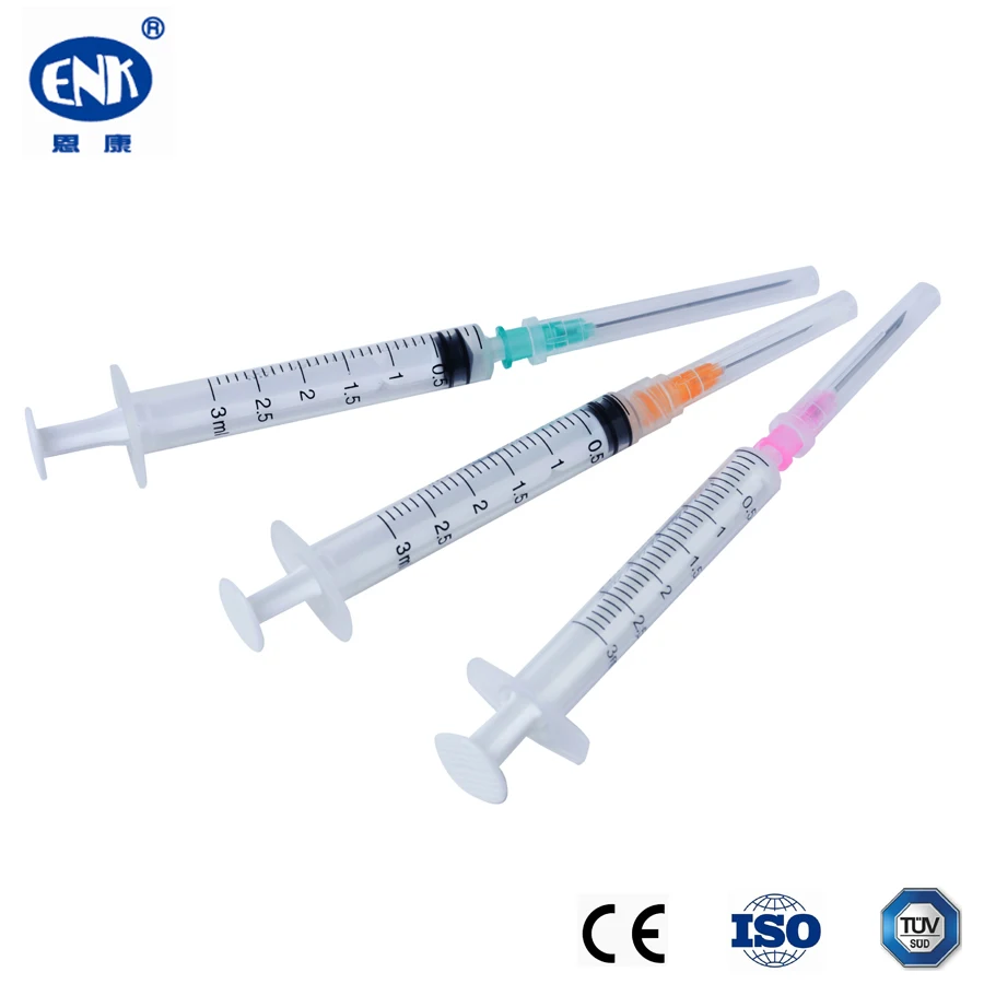 Plastic Medical Disposable Luer Slip And Luer Lock 3cc Syringe - Buy 3cc Syringe,Disposable 3cc ...