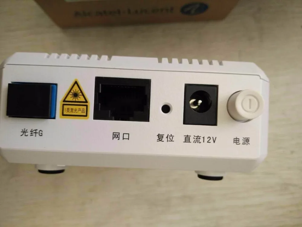 Original New Alcatel Lucent I-010g 1ge Ftth Gpon Ont Onu Alcatel 010g ...