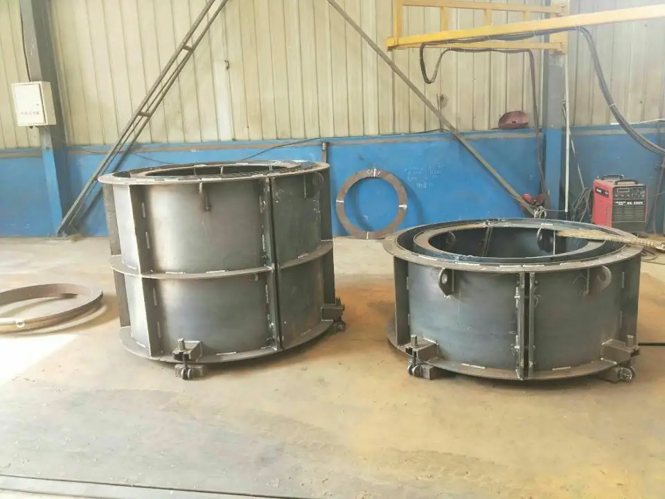 High Productivity Manhole Riser Pipe Molding Machinery