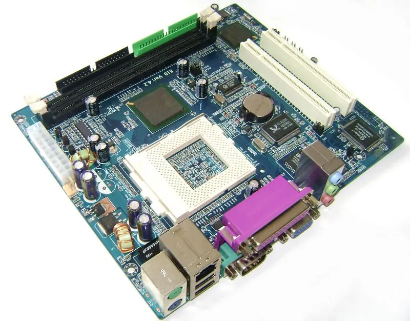 Intel 810tsocket370 Ddr1 Memory Slot Desktop Motherboard Mainboard ...