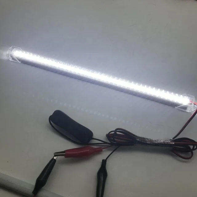 Pequeño Botón Interruptor Led Tira Rígida Luz/de 5630smd 72 Leds 12 V ...