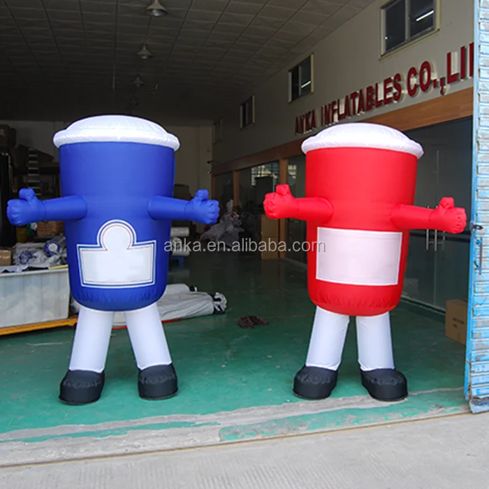 Best Quality Coffee Shop Display Mascot - Inflatable Cup